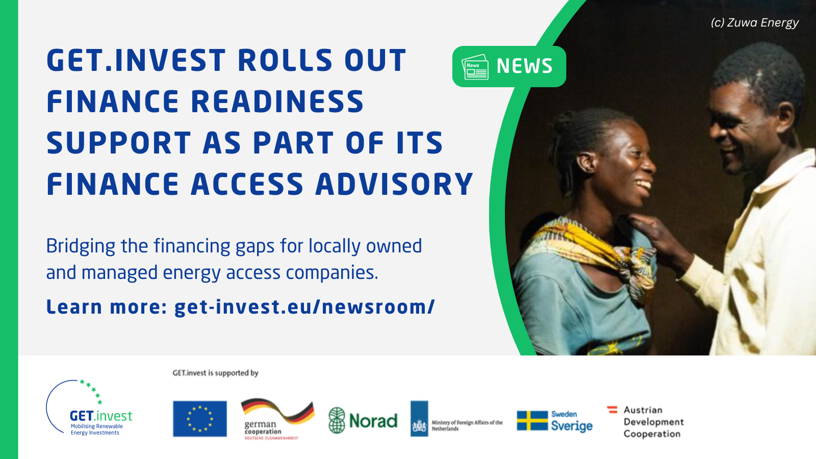 GFA Projects - multi-country - GET.invest - Finance Readiness Support